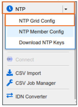 Verifying NTP configuration in NIOS Grid (1501)